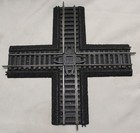 Lot of 20 Marx Black Roadbed Tracks & 2 Ea. 90 Degree Crossovers - See ...