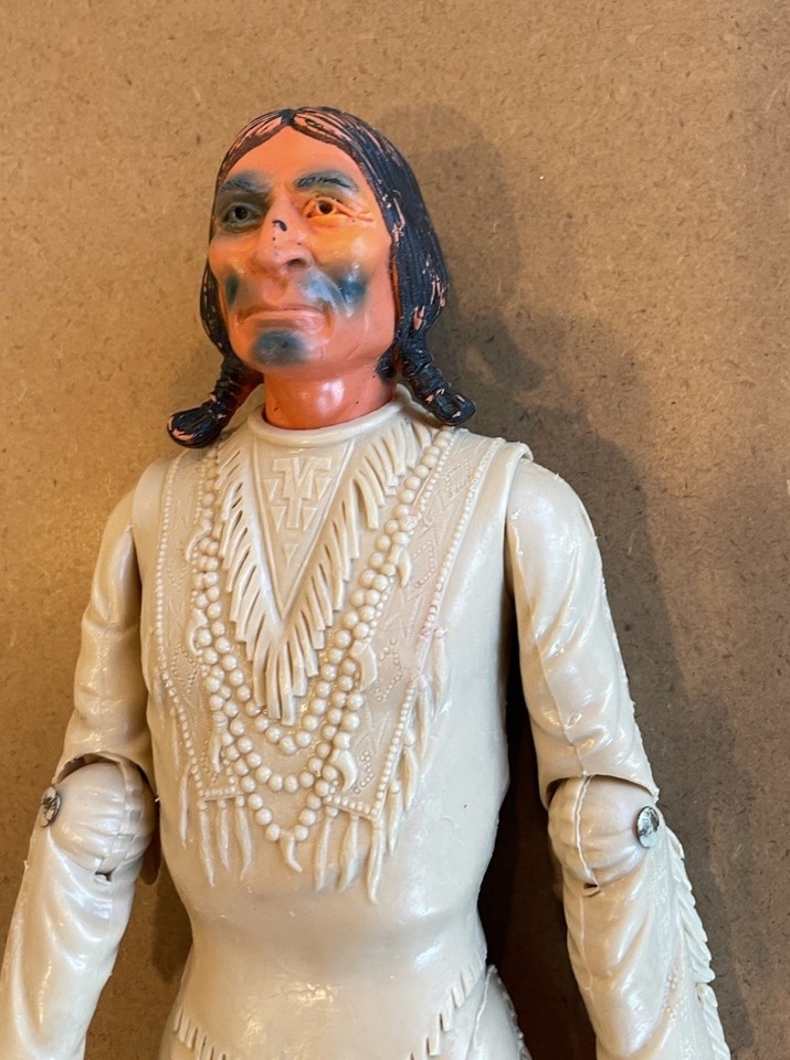 Marx JOHNNY WEST Best Of The West Chief Cherokee figure 1970's | eBay