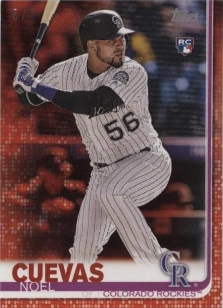 2019 Topps Mini - Noel Cuevas #417 Red /5 (RC) for sale online | eBay