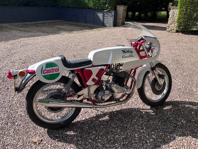 Norton Commando 750 Production Racer (Norvil) built from genuine Norton ...