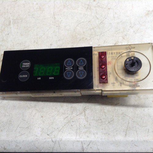 GE 164D3147G022 Black Oven Range Clock Timer Control Board | eBay