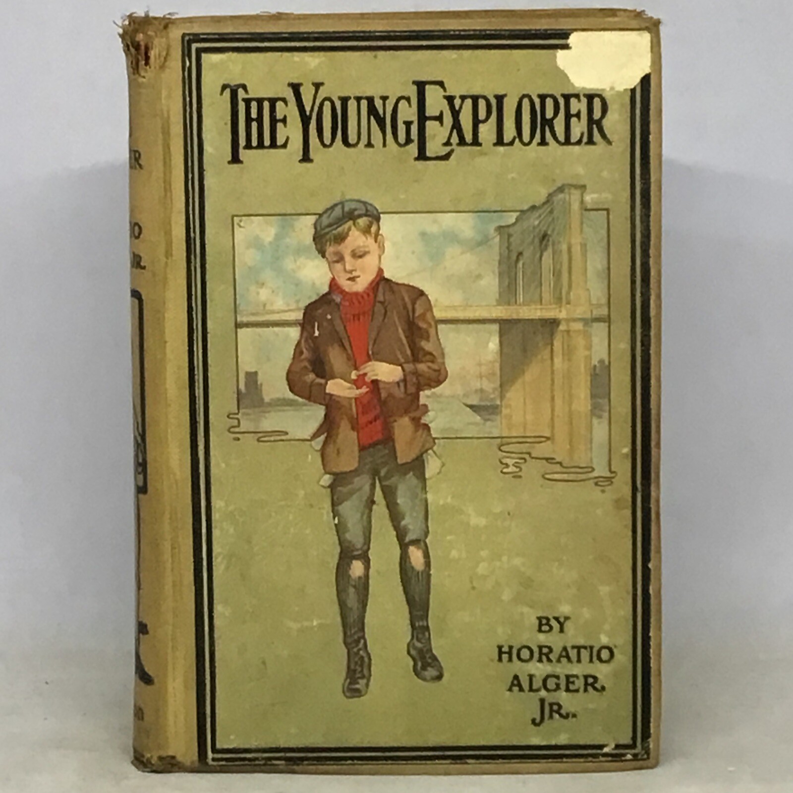 Antique 1880 The Young Explorer/Among The Sierras By Horatio Alger Jr ...