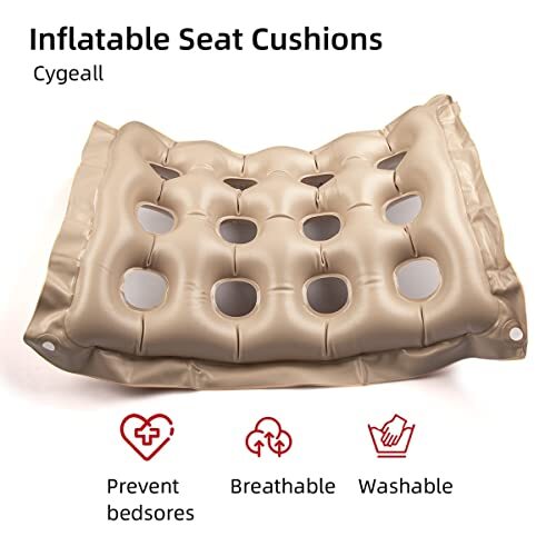 "Inflatable Seat Cushions for Pressure Relief, Wheelchair Air Cushion ...