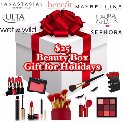 Holiday Gift Box (Beauty Makeup Skincare Body Fragrance Makeup Beauty ...