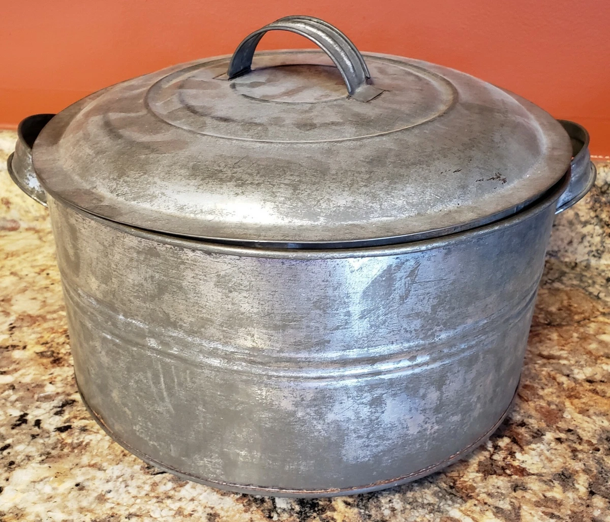 Galvanized Tin Pots