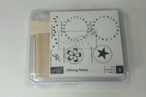 Stampin UP! Lifelong Notes Rubber Stamps Set | eBay