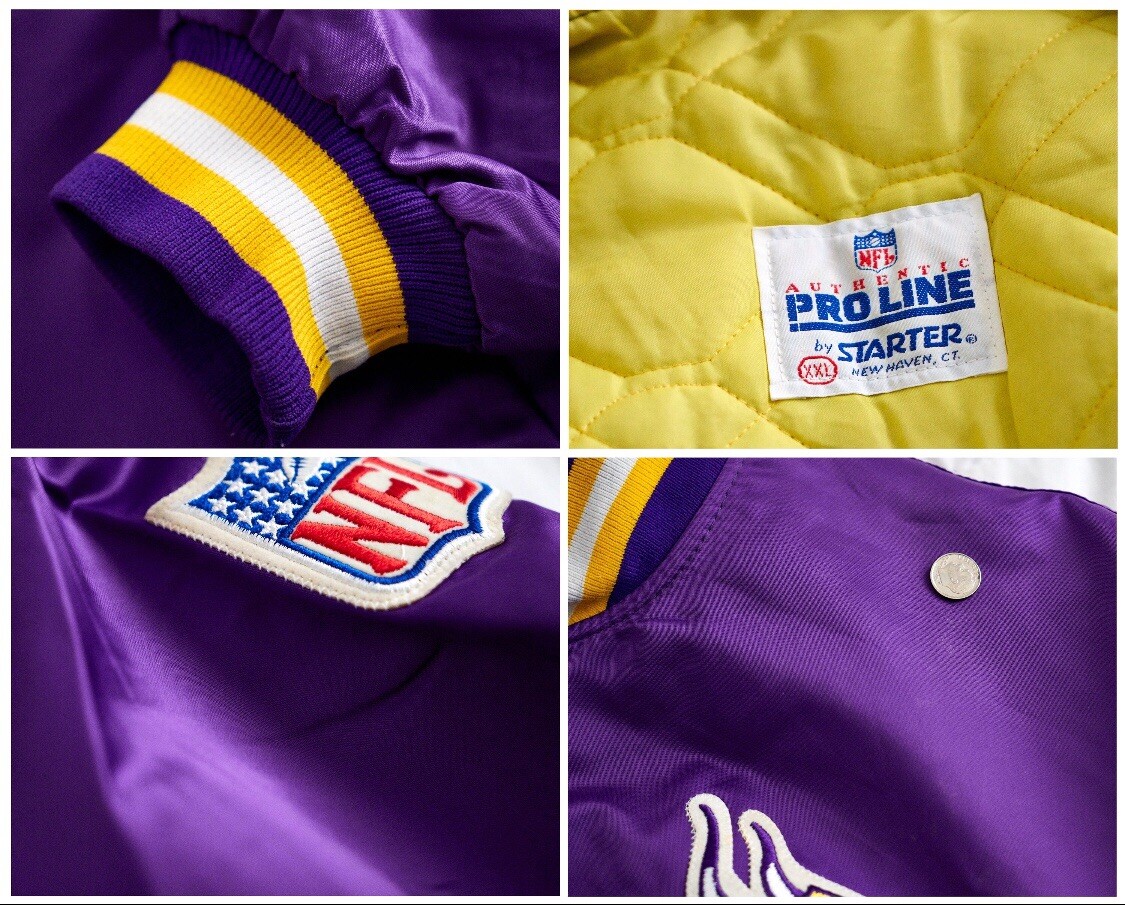 1980s Minnesota Vikings Starter Jacket XXL Vintage Authentic NFL ...