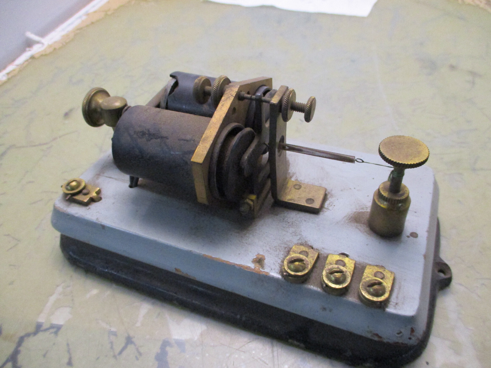 Antique Northern Pacific Railway Railroad Telegram Telegraph Relay (#5 ...