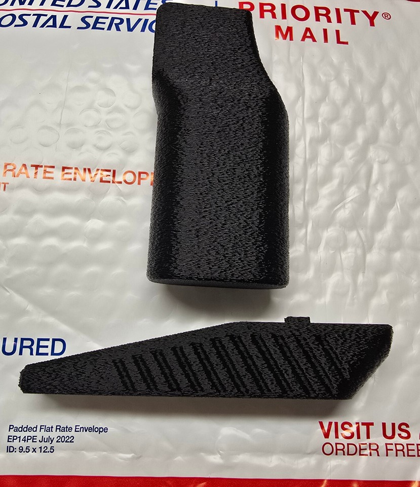 MDT ORYX Chassis 0 Degree Hand Gri p and MLOK Bag Rider Black Textured ...