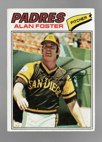 1977 Topps Alan Foster San Diego Padres #108 Very Good | eBay
