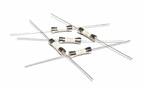 SET OF 5 T 2.5AH 250V T2.5AH SLOW BLOWING CERAMIC LF LITTELFUSE AXIAL ...