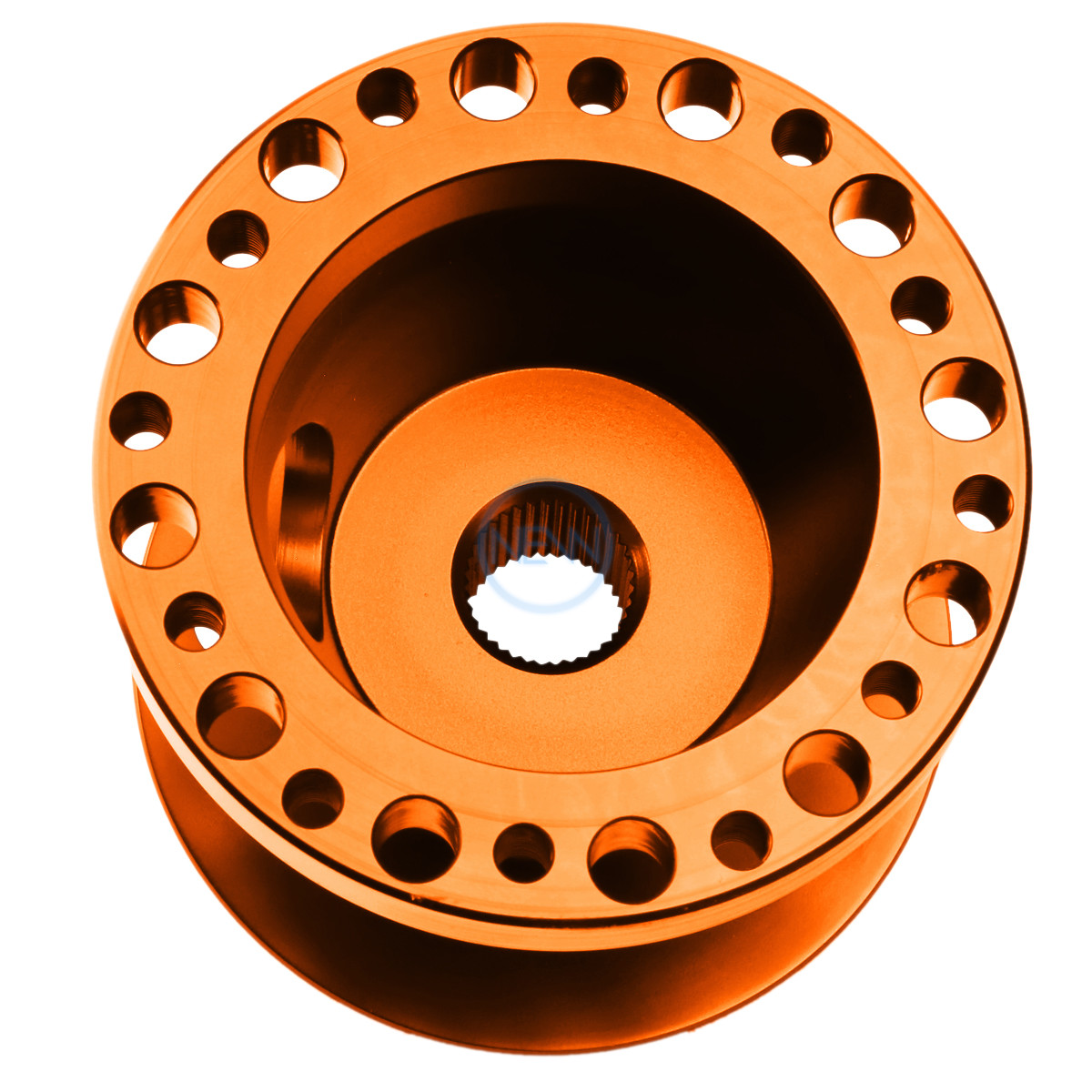 Orange 6-Hole Steering Wheel Hub Adaptor for Mit 1G 2G Eclipse/Lancer ...
