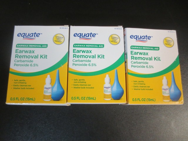 Equate Ear Wax Removal Kit 0.5 fl oz for sale online | eBay