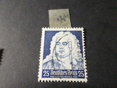 Germany, 1935, Stamp 534, Handel, Music, Celebrity, Used, VF Stamp | eBay