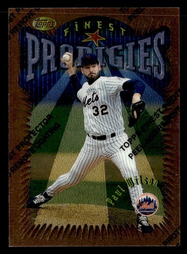 Paul Wilson 1996 Finest Card #245 New York Mets | eBay