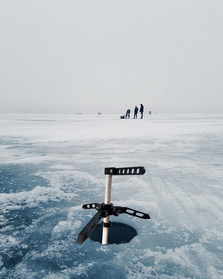 Ice Fishing Transducer pole - Garmin Livescope, Megalive, Activetarget ...
