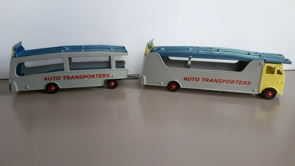 EXTREMELY RARE DINKY SUPERTOYS CODE 3 MODELS. AUTO TRANSPORTER ...