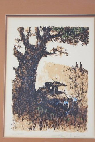 Color Serigraph "A Walk In The Field" By: Gary Hinte | eBay