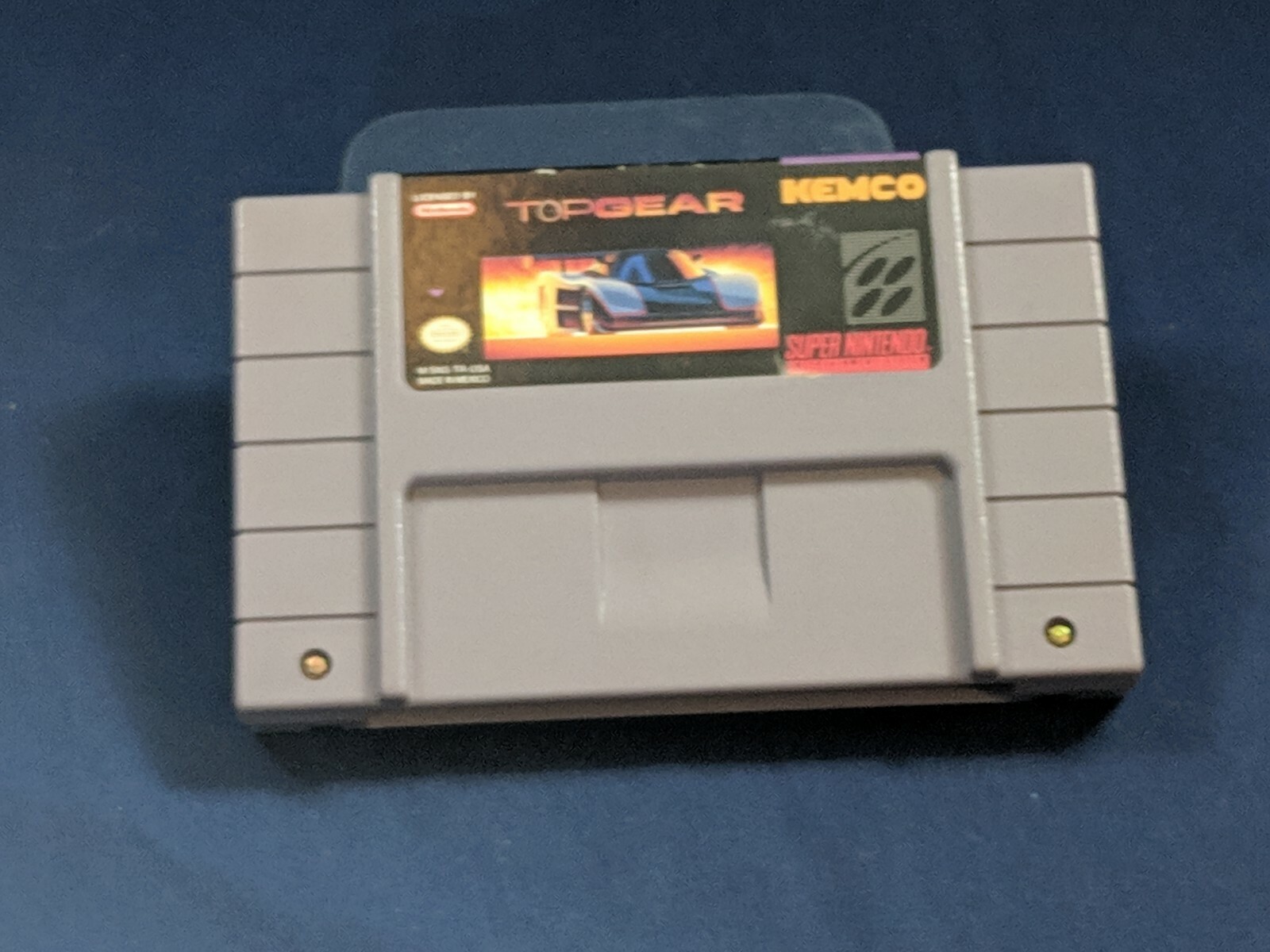 SNES - Top Gear (Kemco, 1992) - Loose 741648001010 | eBay