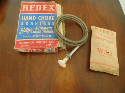 1936 1952 GM Carter WA-3 NORS Man Hand Choke Cable Kit Vintage | eBay