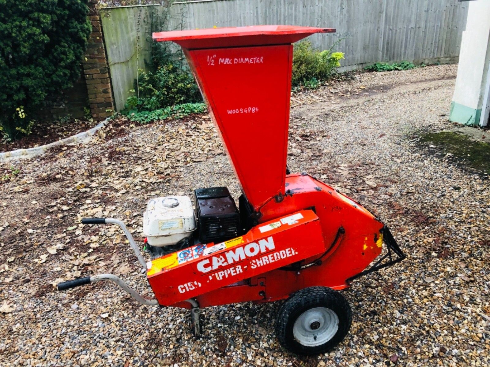 Camon C150 Wood Chipper Shredder Honda 13 Hp Gx390 4" Max Input | eBay UK