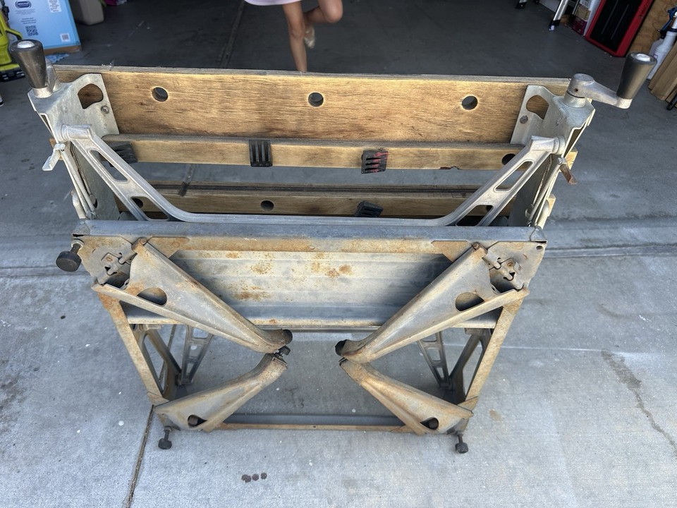 Vintage Black & Decker Workmate 79-001 Type 2 Workbench Foldable Vise | eBay