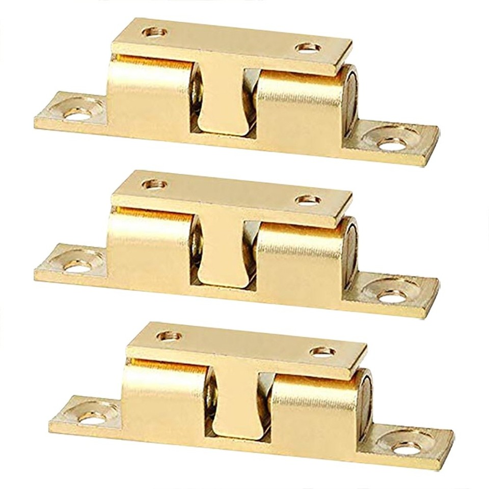 3 Pcs Cabinet Door Roller Catch Push to Open Catches Closet Ball | eBay UK