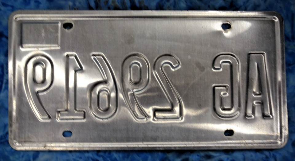 ILLINOIS LICENSE PLATE LAND OF LINCOLN RANDOM LETTERS/NUMBERS NICE ...