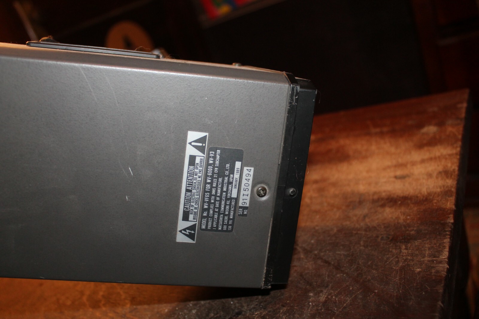 Panasonic Viewfinder WV-VF65 & Mounting Bracket WV-039 | eBay