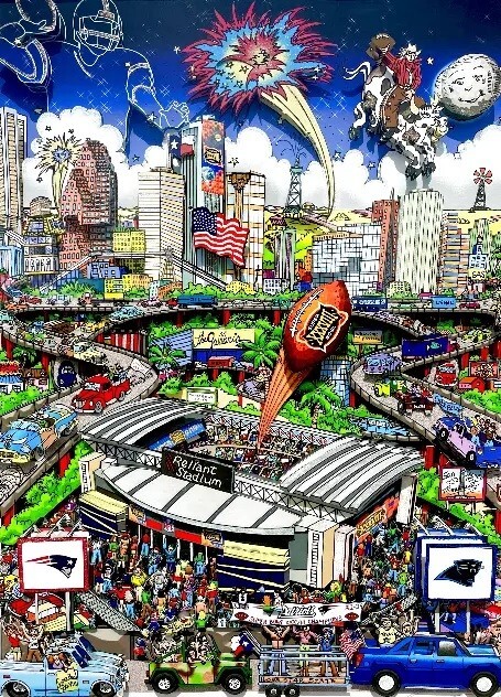 Charles Fazzino : " Super Bowl XLI ( Miami ) Florida " #DSSBA | eBay