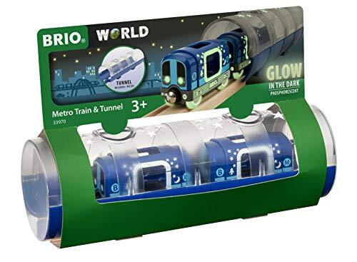 Brio World Metro Train & Tunnel Wooden Rail Toy 33970 New From Japan | eBay