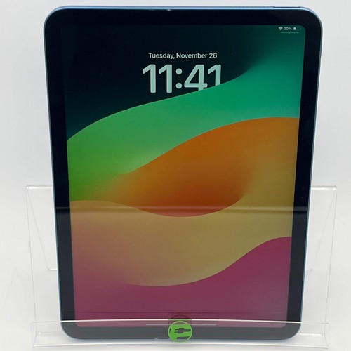 WiFi Only Apple iPad 10th Gen 64GB Blue MPQ13LL/A | eBay