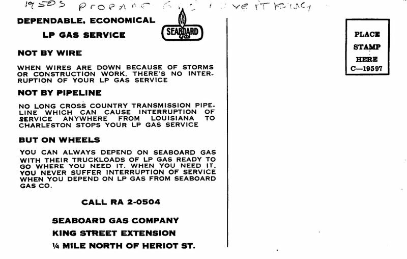 Gas Advertising Seaboard Company 1950s Propane Postcard 20-5495 | eBay