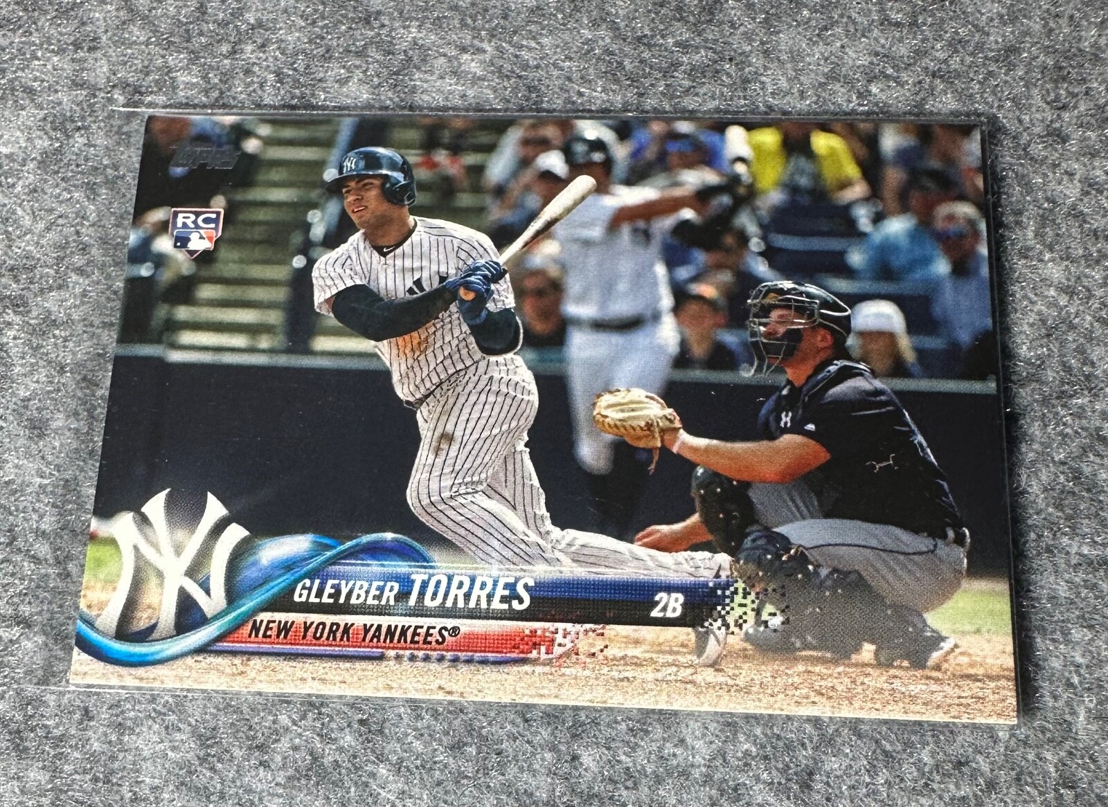 2018 Topps - Factory Set Variation Running #699 Gleyber Torres (RC ...