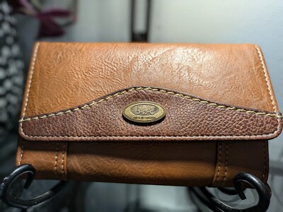 BOC Wallet Brown Leather | eBay