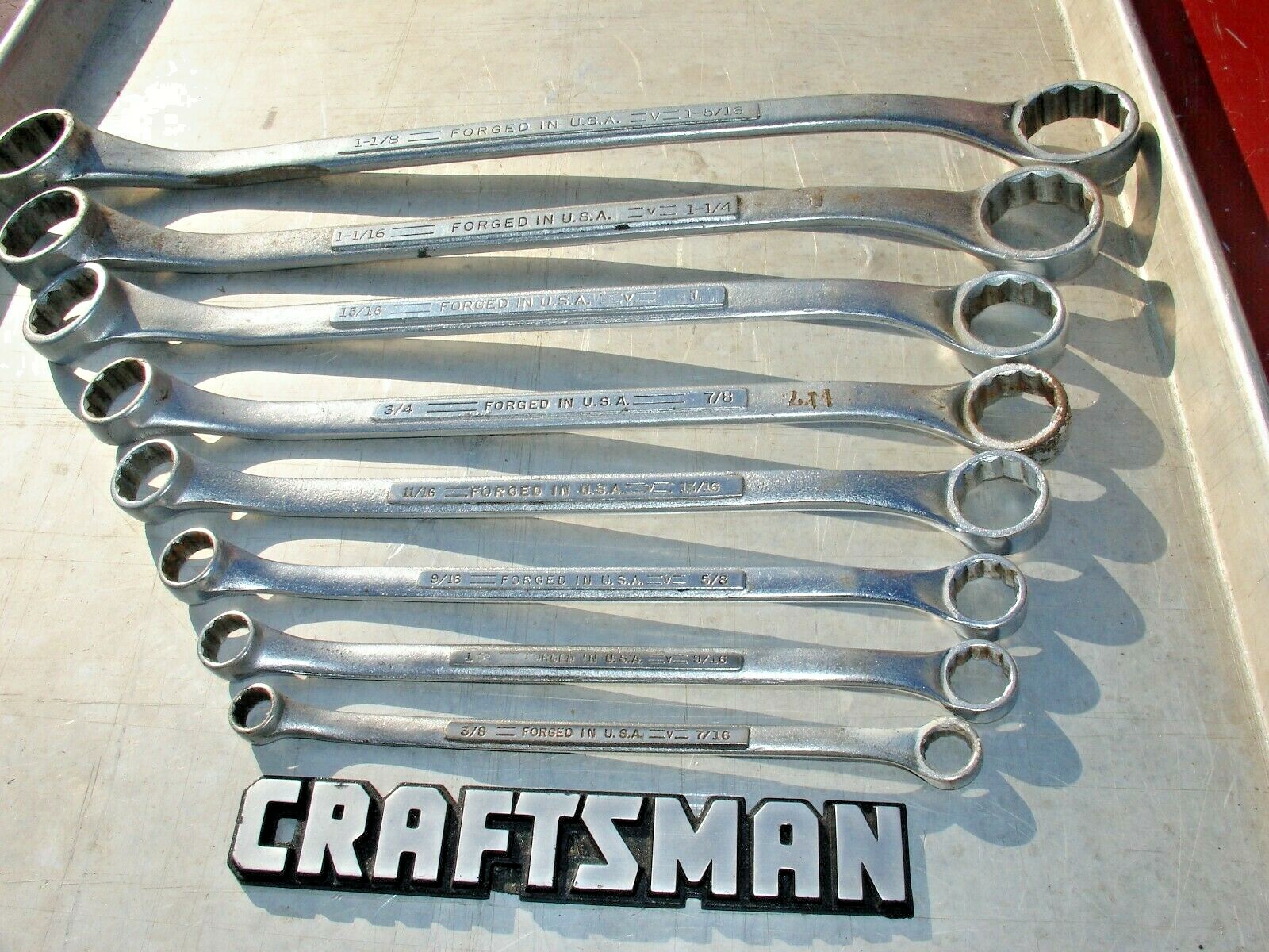 CRAFTSMAN V SERIES BOX WRENCH SET | eBay