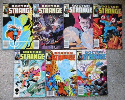 (7) Different Issues DOCTOR STRANGE #s 61-64, 69, 71, 73 (Marvel 2nd ...