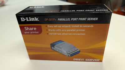 Parallel Port Printer Server D-Link DP-301P+ | eBay.de