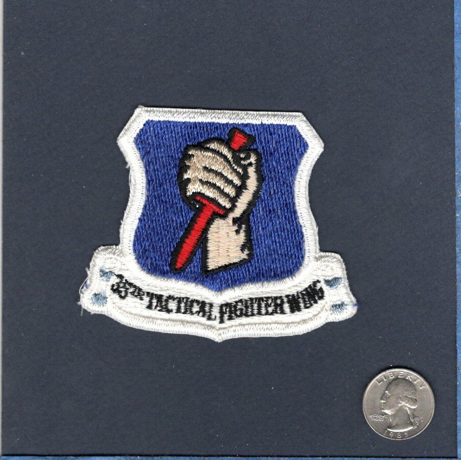 Original 35th TFW TAC FIGHTER WING USAF F-4 Phantom Squadron Jacket Hat ...