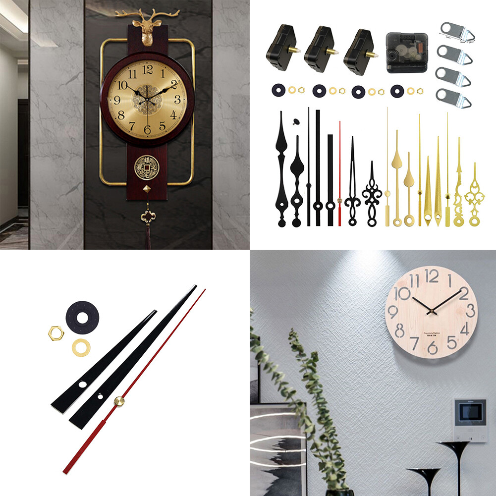 US 1 Set DIY Clock Movement Quartz Mechanism Wall Replacement Repair ...