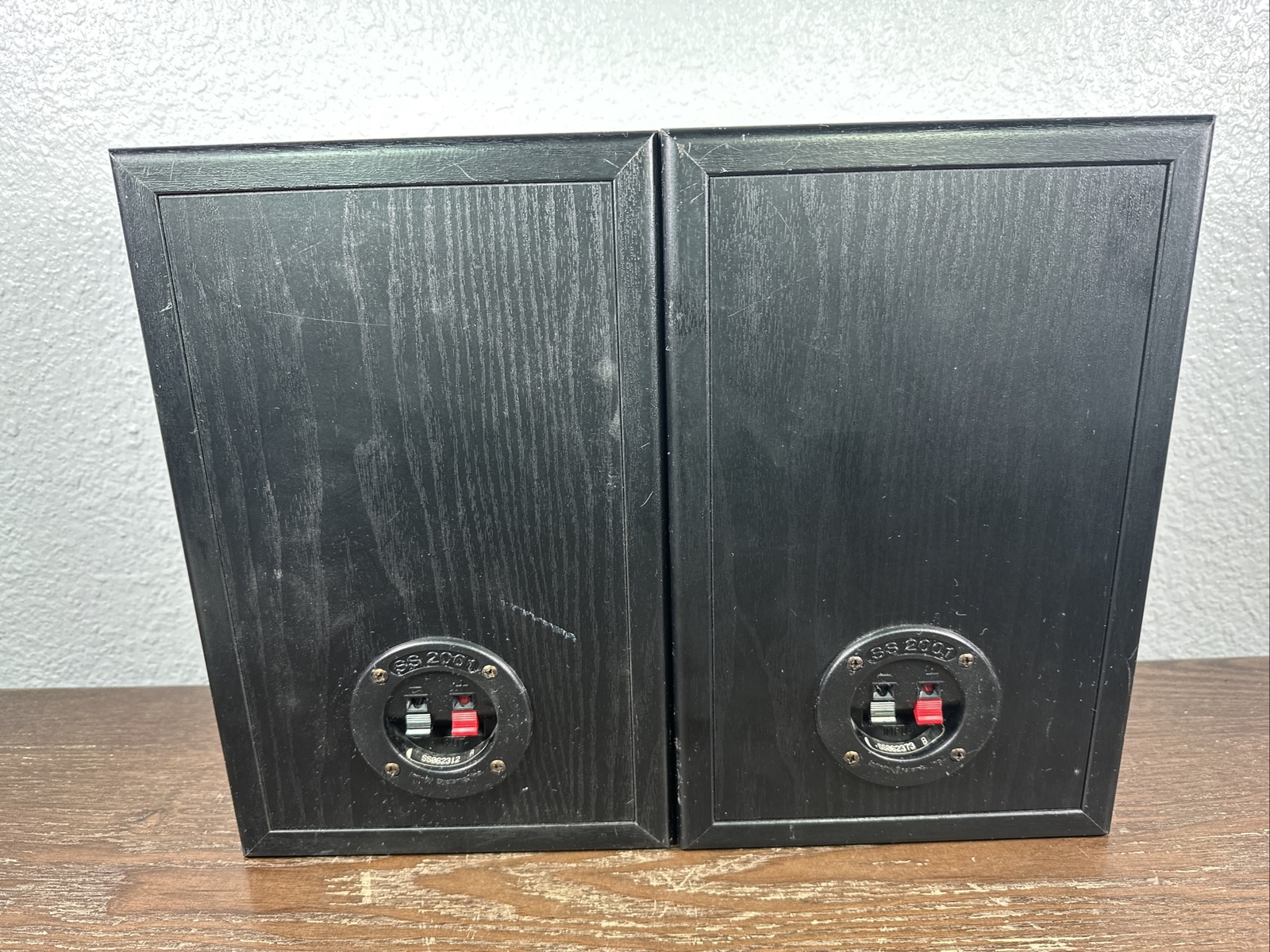 INFINITY SS 2001 Sterling Series Black Pair Bookshelf Speakers AS IS 2 ...