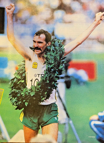 1984 Rob De Castella Olymic Marathon Runner From Australia | eBay