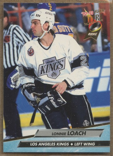 1992-93 Fleer Ultra #309 Lonnie Loach Los Angeles Kings | eBay