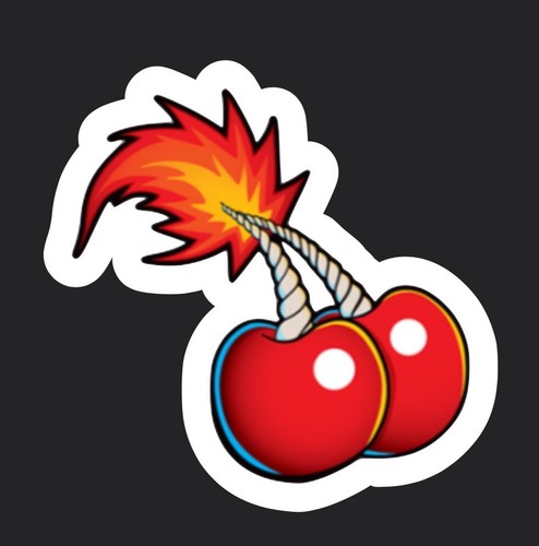 CHERRY BOMB Exhaust Mufflers - Vintage 1970's Style Racing Decal ...