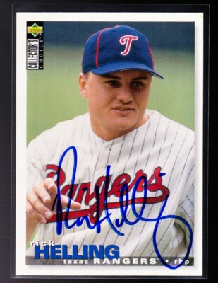 1995 Upper Deck Rick Helling Signed Autograph #397 Baseball Card | eBay