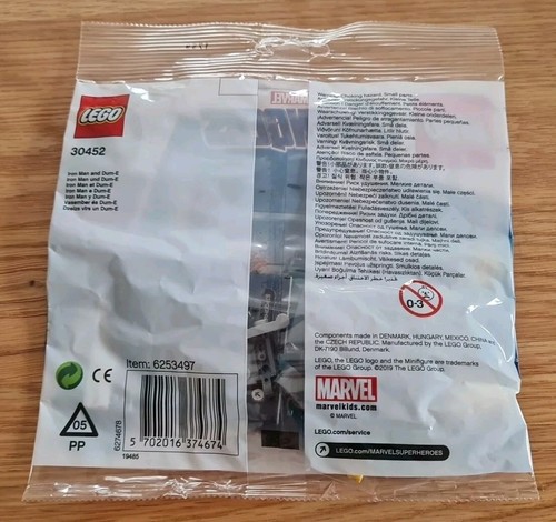 LEGO Marvel: Iron Man And Dum-E (30452) for sale online | eBay