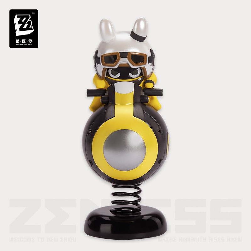 ZZZ miHoYo Zenless Zone Zero Rocket Boo Figures Happy Shake Bangboo ...