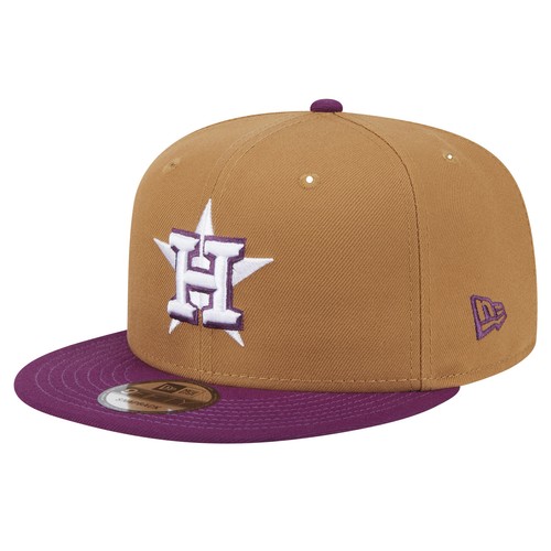 Men's New Era Brown/Purple Houston Astros Color Pack Two-Tone 9FIFTY ...