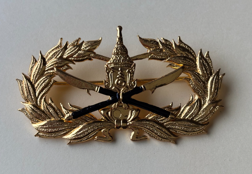 Thai Volunteer Defense Corps Company Commander Badge | eBay