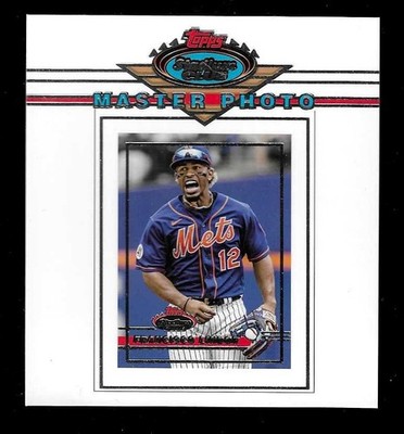 2022 Topps Stadium FRANCISCO LINDOR Master Photo Box Topper oversized ...